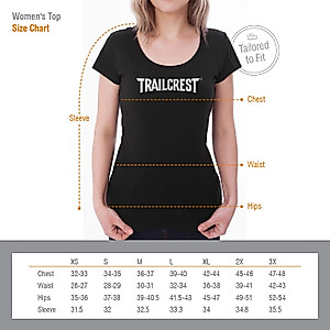 TrailCrest Women's Long Sleeve 1/4 Zip Camo Shirt – Moisture Wicking, 4 Way Stretch – Perfect Outwear and Fitness Apparel