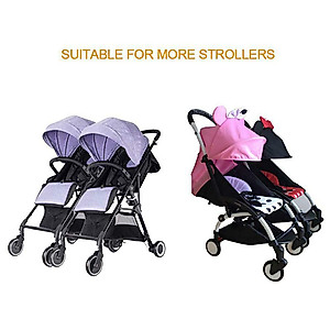 Pushchair Connectors - 3pcs Coupler Bush Portable Safety Pram Twins Stroller Connector Universal Linker