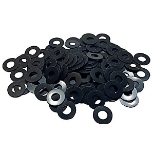 RackGold® 10-32 Rack Screws w/Delrin Washers 100 Pack - USA Made