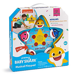 WowWee Pinkfong Baby Shark Official - Musical Playpad, Yellow