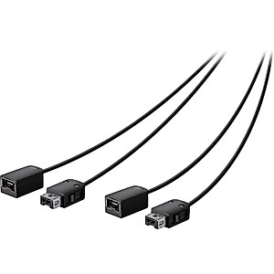 Insignia 6 ft. (2-pack) Controller Extension Cable for Nintendo SNES Classic and Nintendo NES Classic Controllers - Black