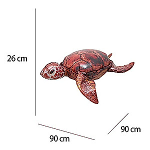 Self standing 4D Giant Dinosaur whale Spider scorpion Party Foil Balloon Helium Tyrannosaurus dragon birthday deco party supplies boy kids cartoon toys (4D Sea turtle)