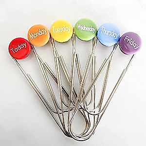 Day of The Week Paperclip, Planner Bookmark Clip, Office Organization Supplies, Teacher Appreciation