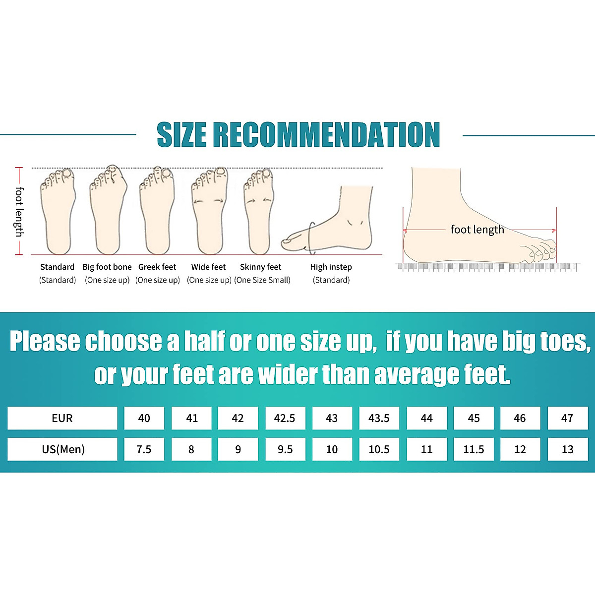 FATES TEX Waterproof Shoes for Men Tennis Sneakers Rain Water Resistant Comfortable Walking Running Casual Breathable Work Shoes(10,Black White)