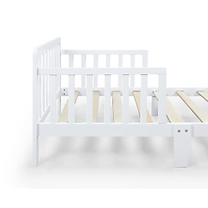 Olive & Opie Jax Toddler Bed in White