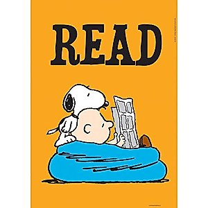 Eureka ''Read'' Peanuts School Poster Classroom Decoration, 13'' x 19''