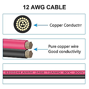 RIIEYOCA SAE to XT60 Connector Adapter,12AWG Cable SAE Solar Panel Connect,with SAE Reverse Adapter for Portable Power Station & Solar Generator(Cable:1m)