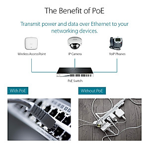 D-Link PoE Switch, 8 Port Smart Managed Gigabit Ethernet Layer 2 VLAN Control (DGS-1100-08P)