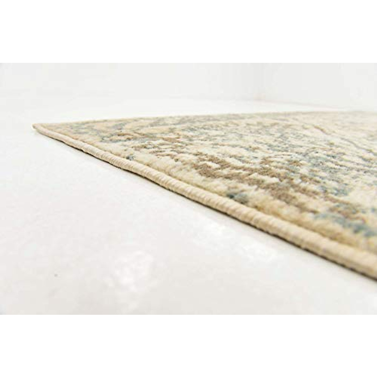 Unique Loom Tuareg Collection Area Rug - Sandstorm (8'Square, Multi/ Gray)