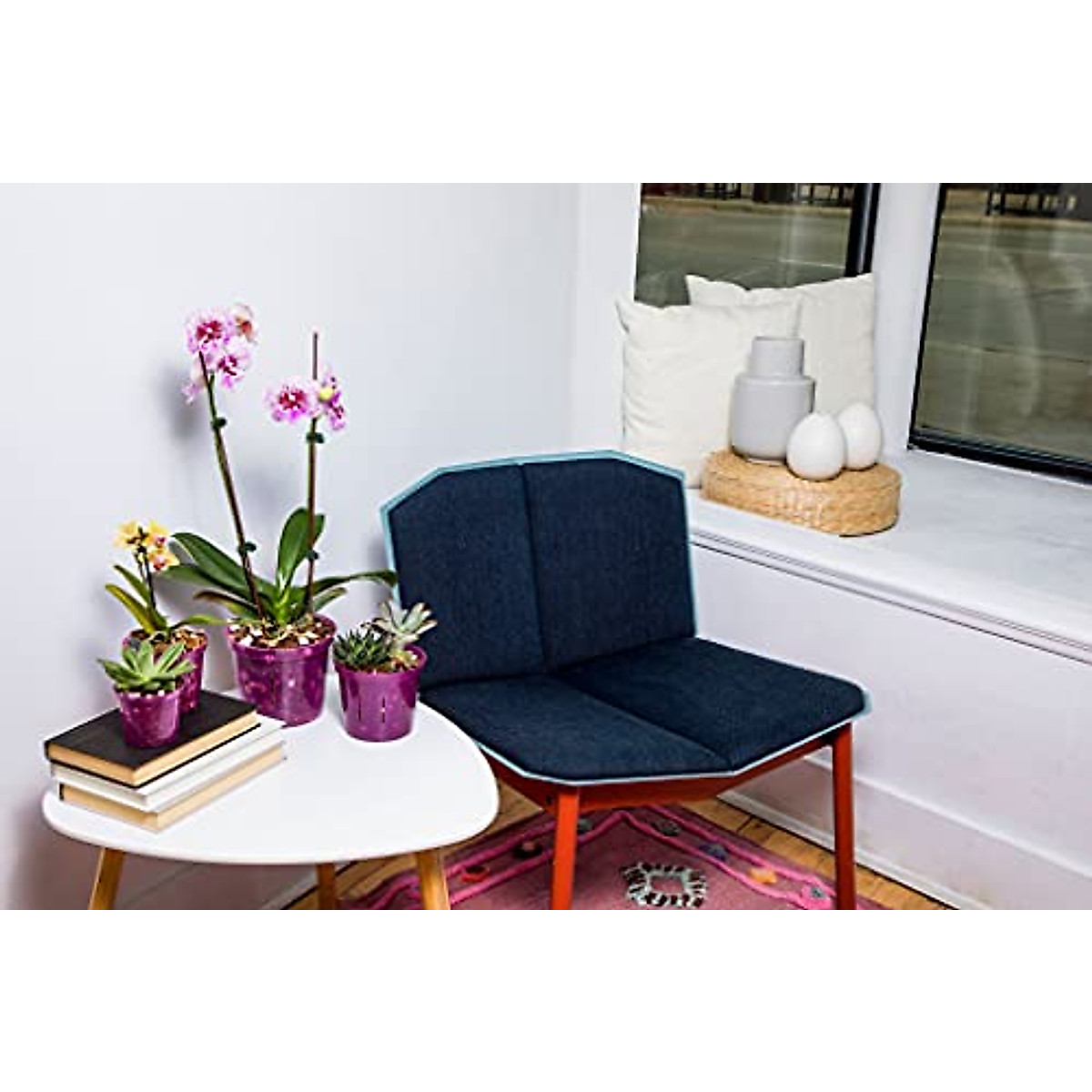 rePotme Orchid Pots - 8 Pack of Slotted Clear Pots with Holes, 3, 4, 5, 6 Inch Sizes for Indoor/Outdoor, Ideal for Repotting