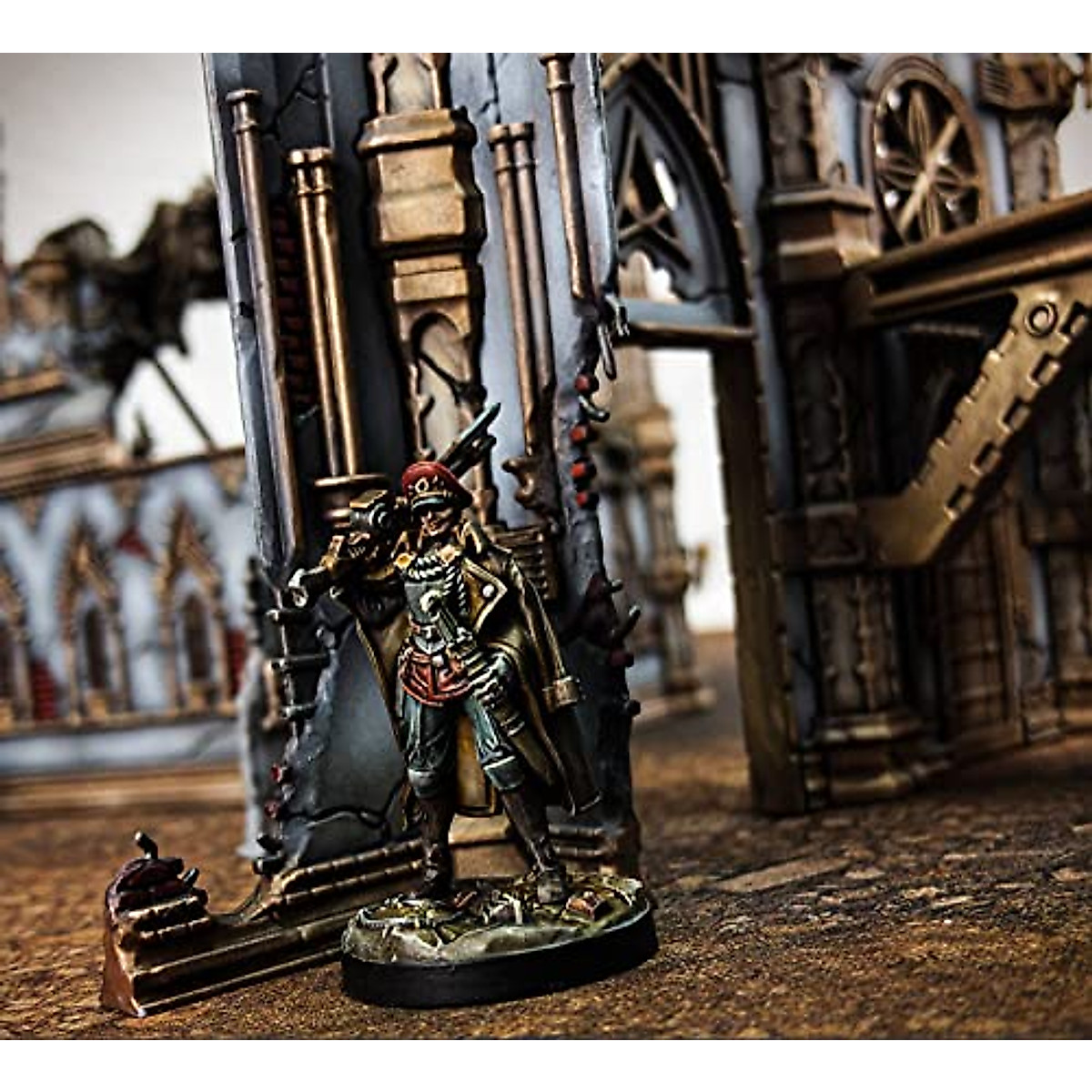 Rampart Modular Terrain Eternal Cathedral Core Set - Unpainted Fully Customizable Scaled Tabletop Terrain by Archan Studio - for Kids and Adults Ages 14+