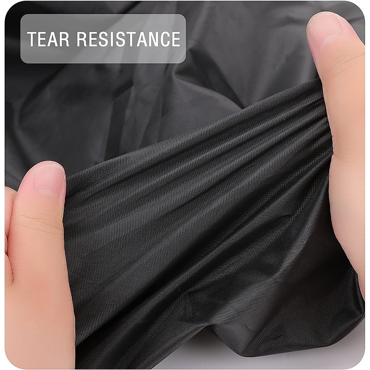 Fire Pit Cover Round, Fits 44-50 Inch Firepit or Fire Bowl, Outdoor Waterproof Patio Fire Table Cover, 48’’ D X 18’’ H