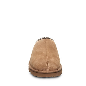 BEARPAW Men's Beau Hickory Size 10 | Men's Slipper | Men's Shoe | Comfortable & Lightweight