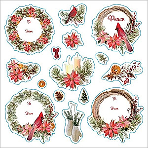 Merry & Bright Christmas! A Festive Sticker Book (over 500 holiday stickers!)