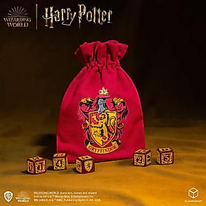 Harry Potter Gryffindor Dice & Pouch