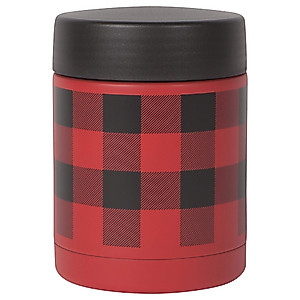 Now Designs Jar Roam Sm Buffalo Check Food Thermos, Small