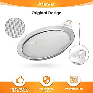 AIEVE Coffee Bar Accessories, 304 Stainless Steel Coffee Splatter Guard Espresso Accessories Coffee Drip Tray Espresso Splatter Guard for Keurig, Cuisinart, Ninja, Mr Coffee and other Coffee Maker