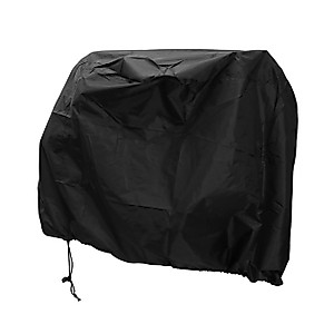 Yardwe 2pcs BBQ Grill Cover 55 Inch Covers Electric Grill Outdoor Waterproof BBQ Cover Waterproof Barbecue Cover Small Grill Cover Air Conditioning Cover Anti-Aging