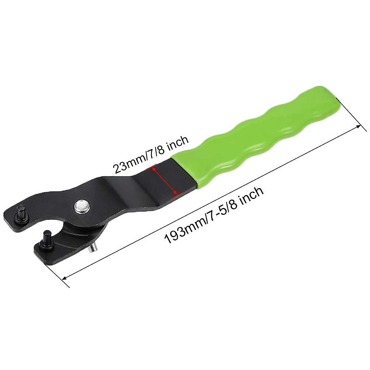Utoolmart Angle Grinder Wrench 12-47mm Adjustable Grinder Lock-Nut Spanner for Grinders 2Pcs