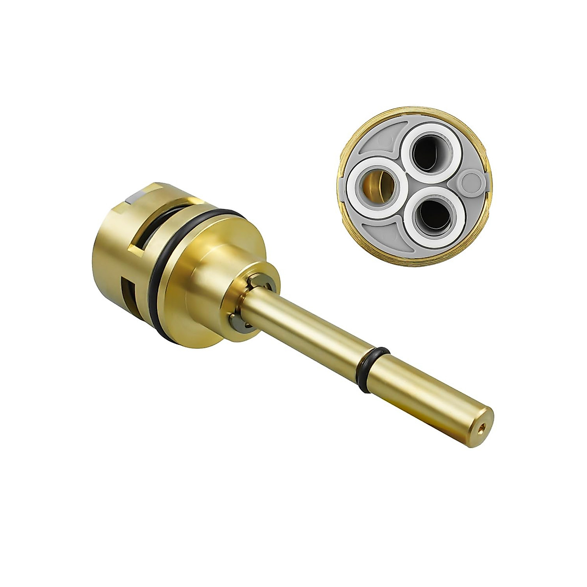 6 Setting Diverter Cartridge Replace RP51919 Fit for R11000 R22000, 6 Way Shower Faucet Valve Brass Faucet Replacement