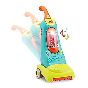 Battat- Toy Vacuum Cleaner – Lights & Sounds Play Vacuum – Musical Vacuum Toy With 2 Songs- Pretend Play Chores & Activities- Clean n' Sing Vacuum- 2 Years +