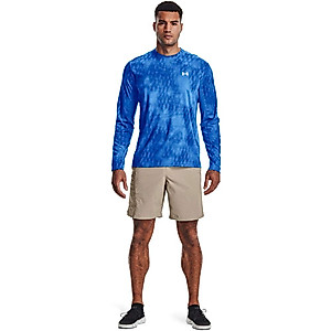 Under Armour Fish Hunter 8-inch Cargo Shorts, City Khaki (299)/Summit White, 32