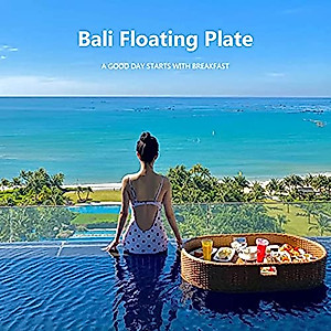 ENPAP Floating Tray, Floating Serving Trays, Pool Floating Bar for Adults, Drinks and Food Serving Tray for Pool Parties