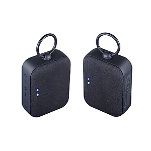 LG XBOOM Go P2 Double Pack Portable Wireless Bluetooth Speaker with Microphone - Black