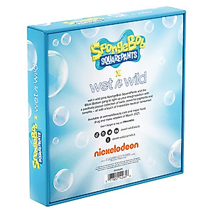 wet n wild SpongeBob Squarepants Makeup Collection PR Box - Makeup Set with Versatile Brushes, Unique Sponges,Vibrant Buildable & Blendable Palettes, Cruelty-Free & Vegan