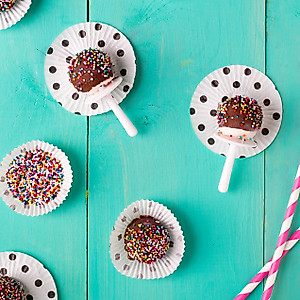 ZOKU - Mini Pop Molds, 9 Miniature Popsicle Molds With Sticks and Drip Guards, Easy-Release BPA-free Silicone