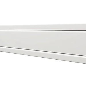 Pearl Mantels Sarah Fireplace Mantel Shelf MDF, 60", White Paint