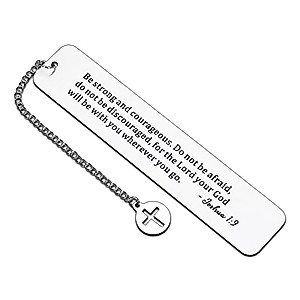 Christian Bookmark Gifts for Women Men Bible Verse Bookmark for Girls Daughter Book Lovers Inspirational Graduation Birthday Easter Christmas for Female Male Him Her Religious Church Bulk Faith Gifts