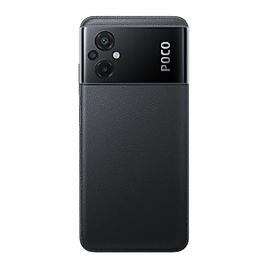 Poco M5 4G LTE GSM (128GB + 6GB) 50MP Triple Camera 6.58" Octa Core (NOT for USA Market) Global Unlocked + (w/Fast 51w Car Charger) (Black (Global Version))