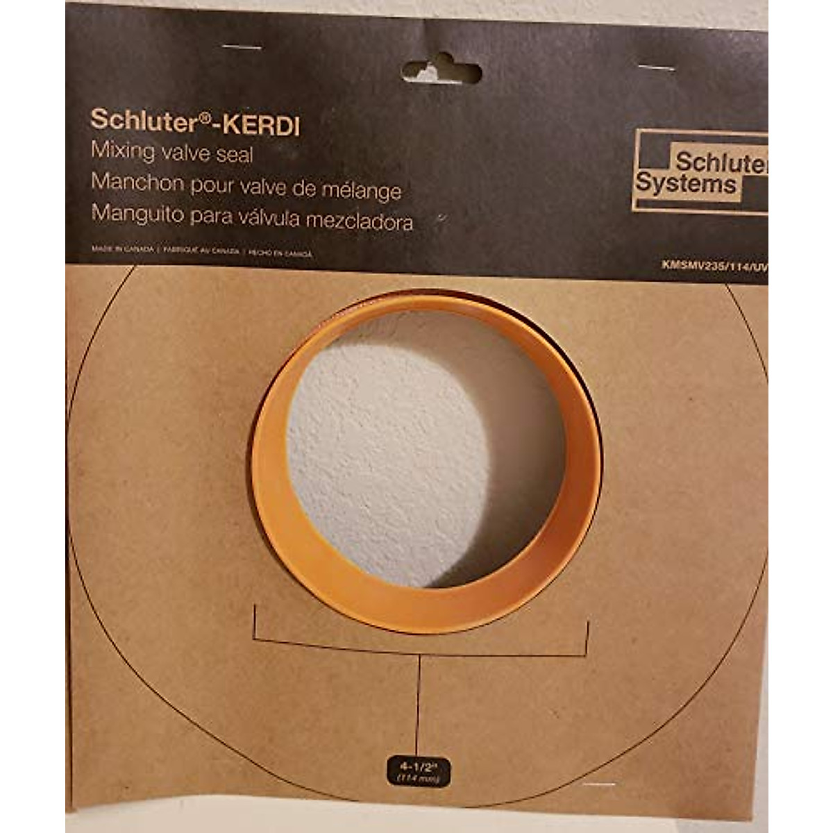 Schluter Kerdi Seal Bundle | Schluter Kerdi Mixing Valve Seal and Schluter Kerdi Pipe Seal