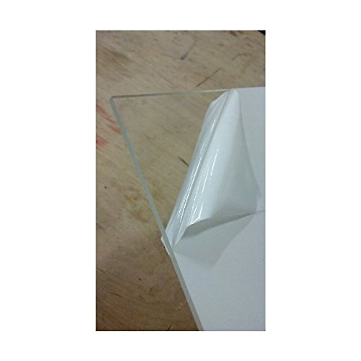 Clear Acrylic Plexiglas Sheet 11 7/8" X 11 7/8" X 1/4"