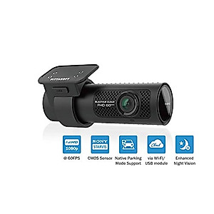 BlackVue DR750X-1CH Plus 32GB | Full HD Cloud Dashcam | Back-Illuminated STARVIS Image Sensor | Built-in Wi-Fi, GPS, Parking Mode Voltage Monitor | LTE via Optional LTE Module