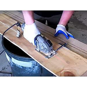 3-3/8-inch 24T Circular Saw Blade, Carbide Tipped Fast Cut TCT Blade for Rockwell Versacut Versa Cut Rk3440k, Makita Cordless 3-3/8" Sh01w, Craftsman Nextec, Arbor Size 19/32-inch (3 Pack)