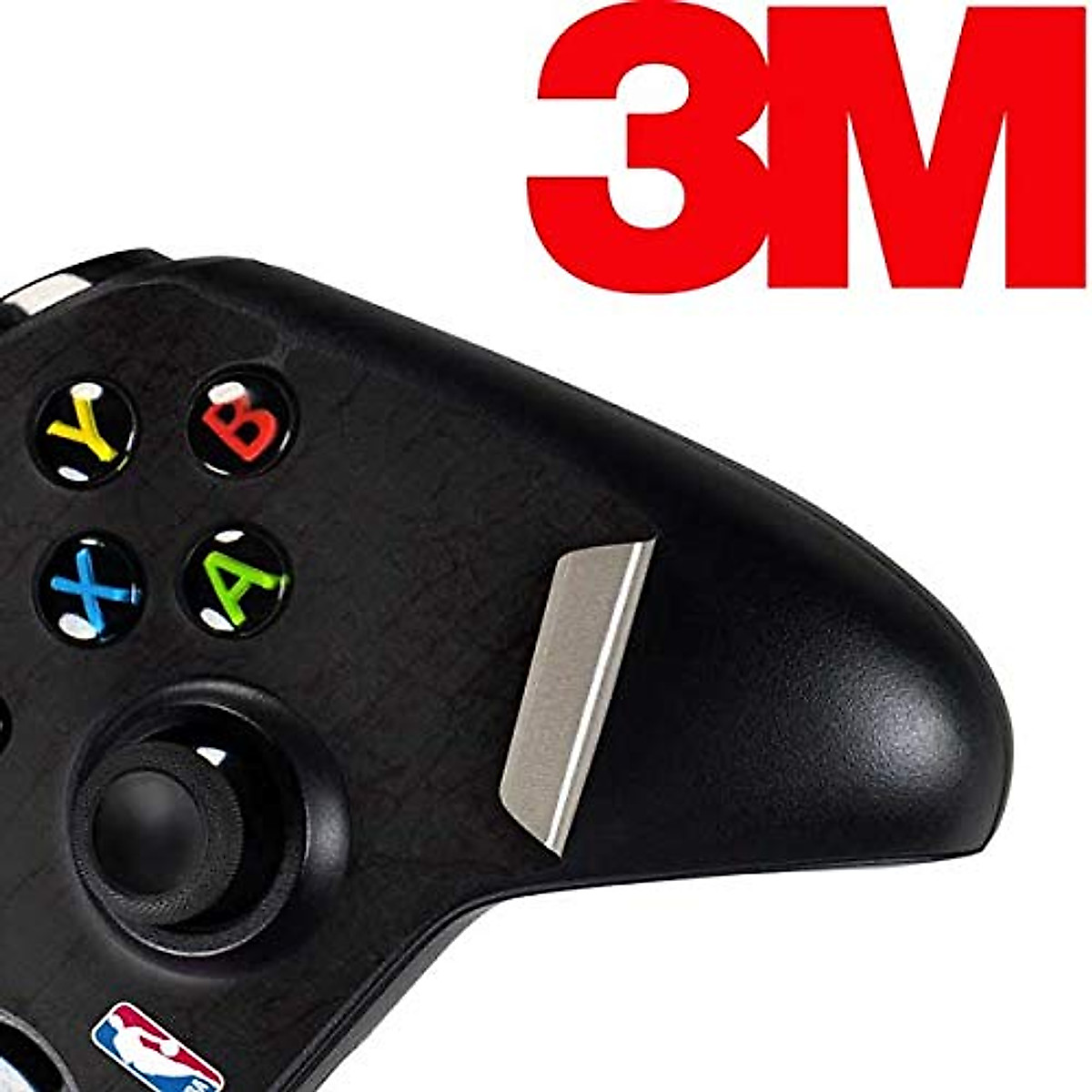 Skinit Decal Gaming Skin Compatible with Xbox One Controller - Officially Licensed NBA Brooklyn Nets Distressed Design