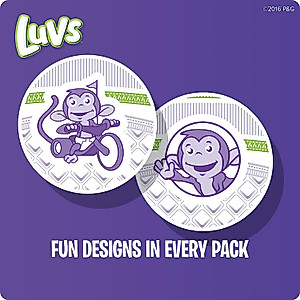 Luvs Diapers Size 4, 22 Count