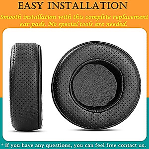TaiZiChangQin Upgrade Thicker Ear Pads Cushion Memory Foam Replacement Compatible with AKG HD MKII K550 K551 k553 k271 k240 k270 k290 k241 k272 Headphone