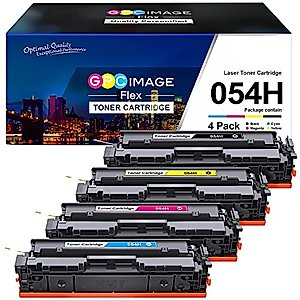 GPC ImageFlex 054H Compatible Toner Cartridge Replacement for Canon 054H 054 CRG 054H CRG 054 Compatible with Canon MF642Cdw Toner cartridges ImageClass LBP622Cdw MF644Cdw MF640C Printer (4-Pack)