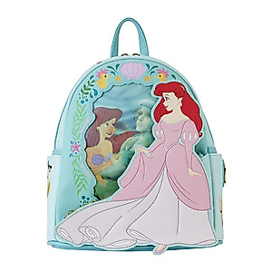 Loungefly Disney The Little Mermaid Ariel Princess Lenticular Mini Backpack