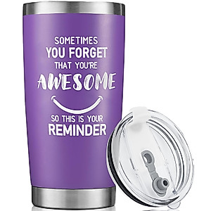 Inspirational Gifts for Women - Inspirational Tumbler - 20oz Tumbler Inspirational Thank You Gifts for Women, Mom, Wife, Friend - Appreciation,Graduation - Funny Coffee Tumbler