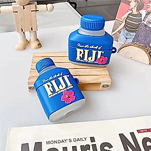 Case for Airpod New 3rd Generation Soft Silicone 3D Cute Funny Cool Fun Cartoon Character Kawaii Fashion Cover with Keychain for Man Kids Teens Boys Girls (Water Bottle)