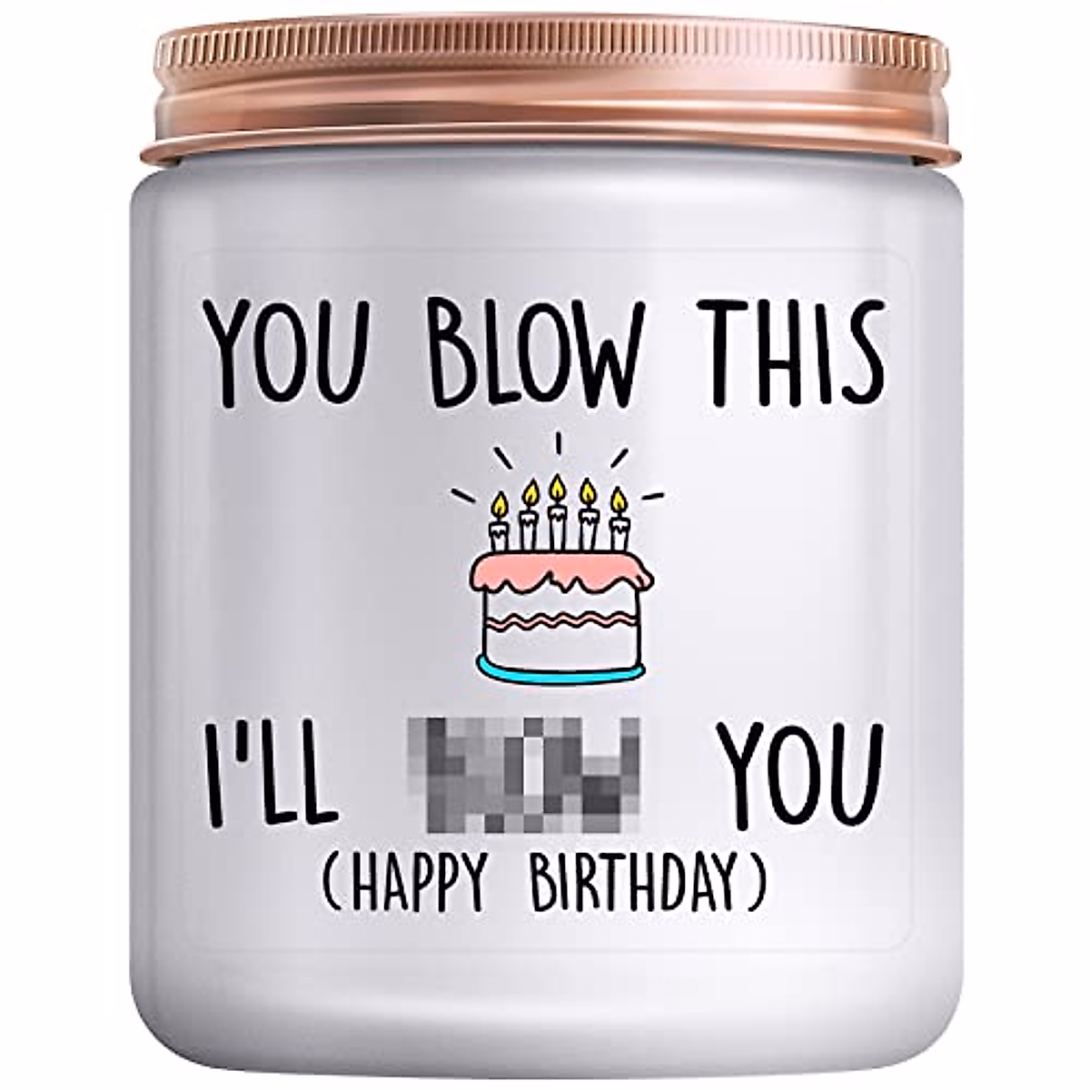 Funny Men Gifts Birthday Gifts for Him Boyfriend Husband Fiance 21st 30th 40th 50th 60th Humor Candle