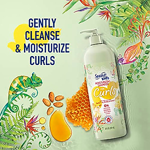 Suave Kids Shampoo and Conditioner Set - Kids Curly Hair Products Infused with Sweet Almond & Honey, Moisturizing Shampoo and Detangling Kids Conditioner, 16.5 Oz Ea (2 Piece Set)