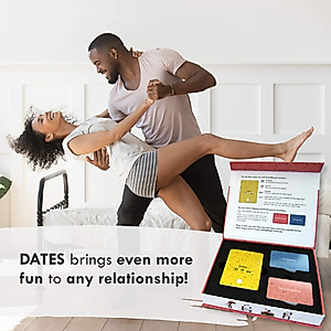 The Perfect Couples Gift for Anniversary, Valentines Day, Christmas, Wedding or Birthday - For Partner, Husband, Wife, Him, Her, Men, Women - Over 100 Date Night Ideas and Question Cards!