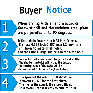 (21Pcs Set+3 Pcs Free) 1/16"-3/8" cobalt drill bit set, containing 5% cobalt,quenched and finely polished, suitable for hard metals, stainless steel, cast iron and other hard materials