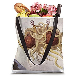 Pastafarian Flying Spaghetti Monster Athiest Gift Graphic Tote Bag