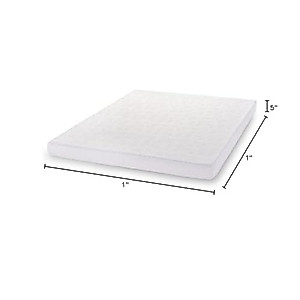 PlushBeds Sofa Mattress Premium Gel Memory Foam | Handcrafted in The USA | CertiPUR-US® Certified Plush Foam Layer | GreenGuard Gold Certified | Luxurious Comfort | Superior Support | Queen